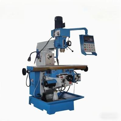 China Universal Horizontal NT40 Turret Drilling Milling Machine With 1370x305mm Table for sale