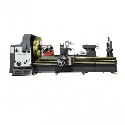 China 11kW 3000mm CNC Manual Lathe Horizontal Machine CW62125-3000 For Large Workpiece Turning for sale