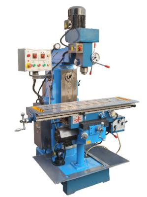 China Multifunction Conventional Vertical Milling Machine ISO40 Spindle Taper 2.2kW 3kW for sale