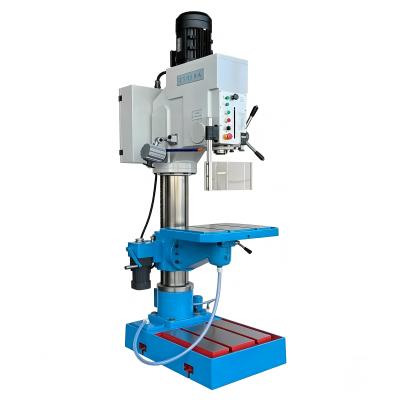 China High Rigidity Z5050A Pillar Drill 2.2 2.8kW Two Speed Motor ±45° Rotating Worktable for sale