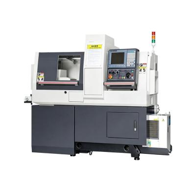 China Swiss Type Horizontal Slant Bed Lathe 10000rpm C Axis Control For Precision Parts for sale