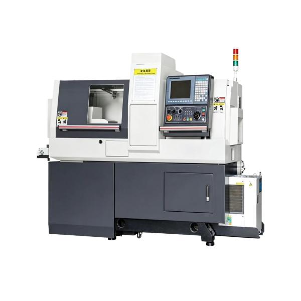 Quality Swiss Type Horizontal Slant Bed Lathe 10000rpm C Axis Control For Precision Parts for sale