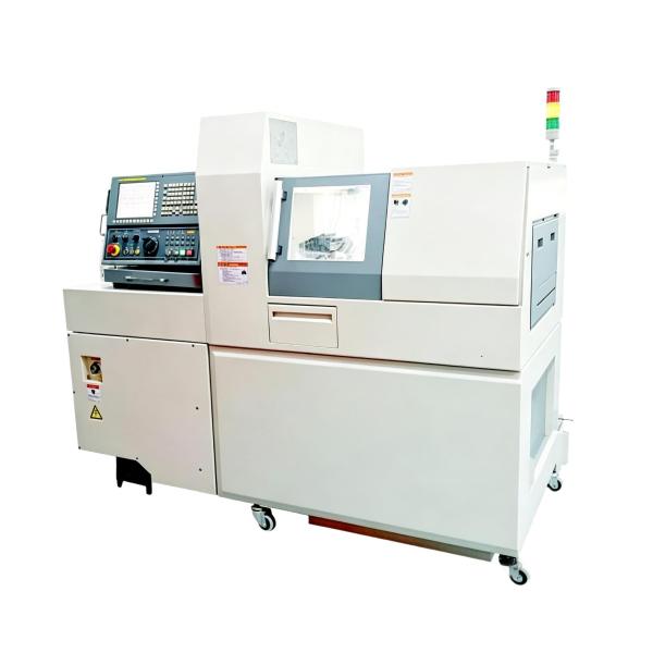Quality Swiss Type Slant Bed CNC Lathe Milling Machine Dual Spindle 12000rpm SYNTEC 220TB System for sale