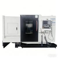 Quality 15kW FANUC Turret Toolroom Slant Bed CNC Lathe Y Axis 12 Station 154Nm for sale