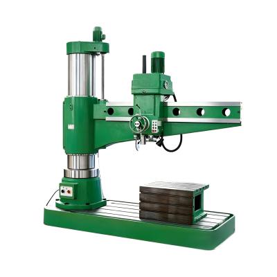 China Industrial Hydraulic Radial Drill Press Machine MT6 Spindle For Heavy Machining for sale
