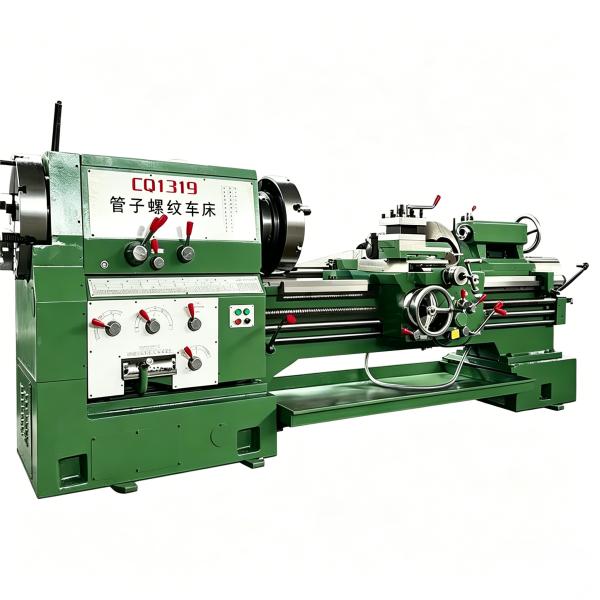 Quality Horizontal Turning Manual Metal Lathe CQ1319-1500 4 Station Turret Metric Imperial Thread for sale