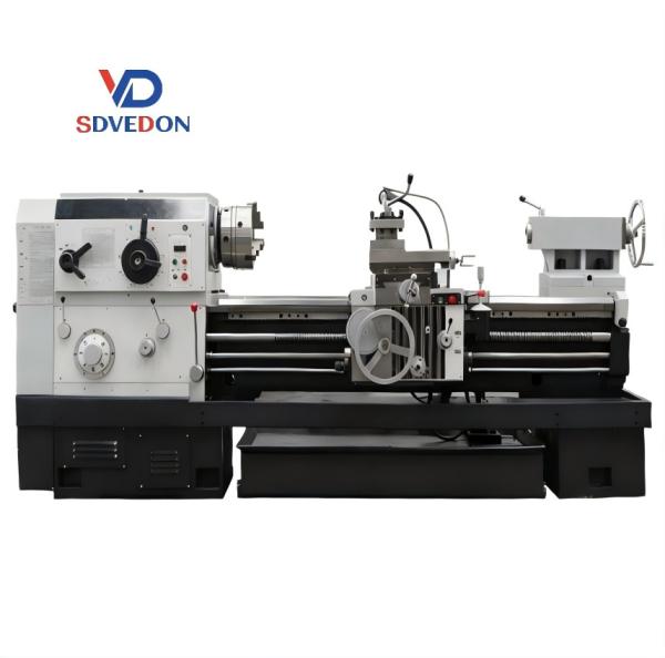 Quality Heavy-Duty CW6163 Horizontal Lathe | 630mm Swing Manual Metal Turning Machine for sale