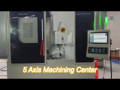 high precision cnc 5 axis machining center 20000rpm horizontal iso9001 standard