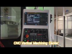 vmc855 cnc vertical machining center 10000rpm 5 axis hiwin linear guideways