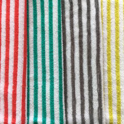China cationic colored single side strip kitchen towels clean wipes for sale