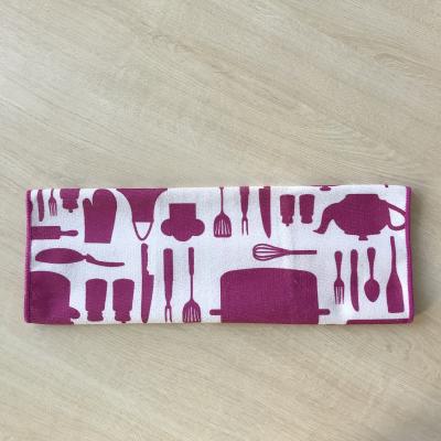 China Single size printed polular microfiber dry water wipes OEM supplier with good quality for sale