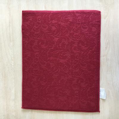 China Sinlge packed 1pc Microfiber water absorb dish mat kitchen water pad with good quality for sale