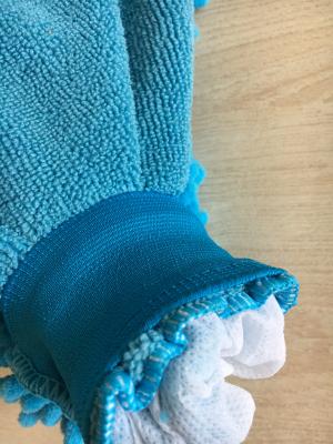 China House keeping  washing absorb mitt 100% polyester microfiber mitt gloves for sale
