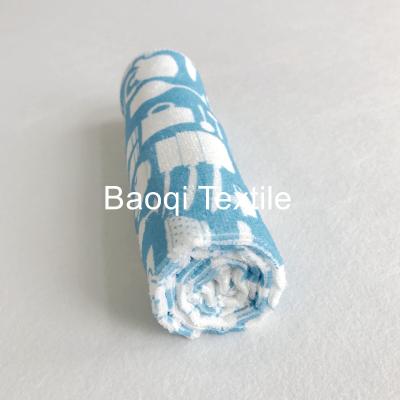 China Printed 100% poly bathroom absorb water drying wipes，,microfiber cake towels  kitchen cleaning rags size 40*60cm for sale