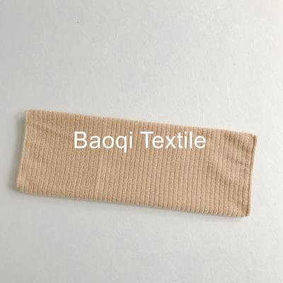 China light brown solid stripe dish rags 100% poly microfiber tea towels wipes,single side kitchen cleaning rags size 16*16“ for sale