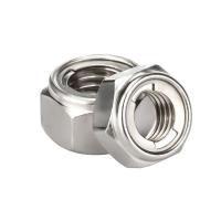 China Hot / Cold Forging Nylon Insert Lock Nut Customized DIN ISO GB AMSE BS for sale