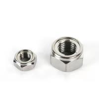 China Hot / Cold Forging Nylon Insert Lock Nut Customized DIN ISO GB AMSE BS for sale