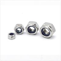 China Hot / Cold Forging Nylon Insert Lock Nut Customized DIN ISO GB AMSE BS for sale