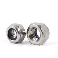 China Hot / Cold Forging Nylon Insert Lock Nut Customized DIN ISO GB AMSE BS for sale