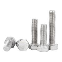 China Stainless steel hexagonal bolt for sale