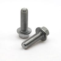 China Carbon steel Hexagonal Flange Bolt for sale