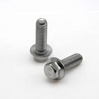 China Carbon steel Hexagonal Flange Bolt for sale