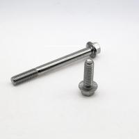 China Carbon steel Hexagonal Flange Bolt for sale