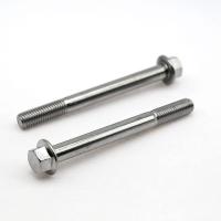 China Carbon steel Hexagonal Flange Bolt for sale