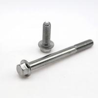 China Carbon steel Hexagonal Flange Bolt for sale