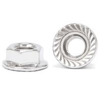 China Stainless steel Hexagonal Flange Nuts for sale
