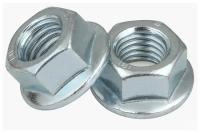 China Carbon steel Hexagonal Flange Nuts for sale