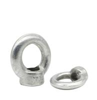 China Carbon steel  Ring Shape Lifting Eye Threaded Nut for sale