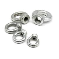 China Carbon steel  Ring Shape Lifting Eye Threaded Nut for sale