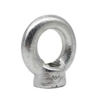 China Carbon steel  Ring Shape Lifting Eye Threaded Nut for sale