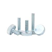 China Flat Knurled Thumb Screw M6 for sale