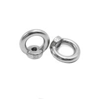 China Stainless Steel Ring Shape Lifting Eye Threaded Nut for sale