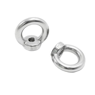Cina Dadi di sollevamento di Marine Ring Connection Tool Custom Made dell'ansa 304 dadi della bretella di acciaio inossidabile in vendita