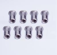 China Flat Head Aluminum Rivet Nut Blind Insert Nut for sale