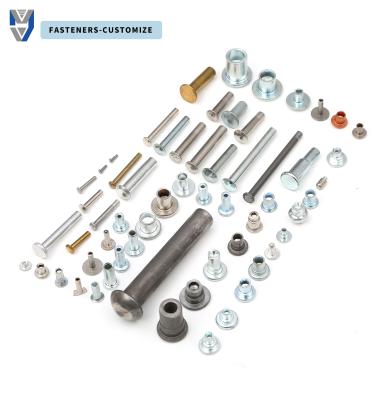 Китай односторонние клепки 3mm 4.8mm 10mm продетые нитку делают алюминиевые закрытые заклепки водостойким попа конца продается
