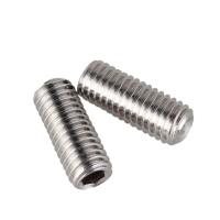China Socket Cap Set Screws Cup Point Hex Headless Grub Screw 304 Stainless Steel Allen Knobs for sale