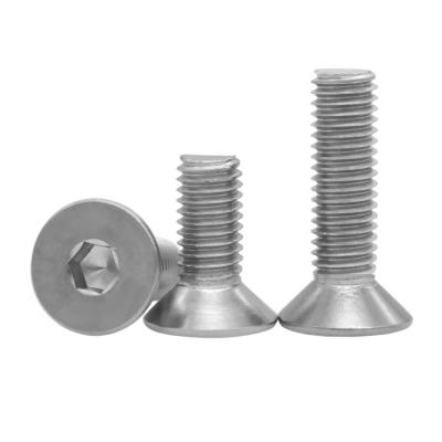 Cina 316 18 8 baccano del cappuccio M6 3/16 della sfortuna della vite della testa piatta dell'azionamento della sfortuna di acciaio inossidabile 985 M4x10 in vendita