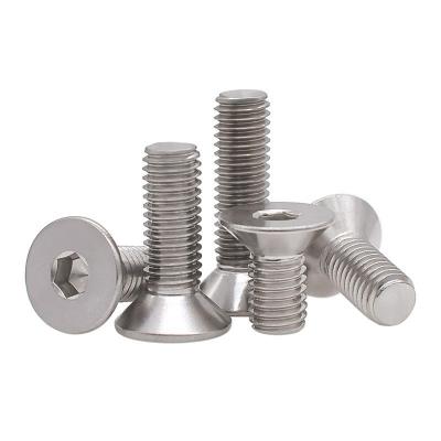 Cina 316 18 8 baccano del cappuccio M6 3/16 della sfortuna della vite della testa piatta dell'azionamento della sfortuna di acciaio inossidabile 985 M4x10 in vendita