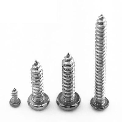 Cina Nessun acciaio inossidabile a 3,5 pollici 6 8 10 avvita 3,5 x 40 che l'incrocio ha messo Pan Head Tapping Screw in vendita