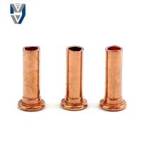 China semi tubular copper Rivets For customized for sale