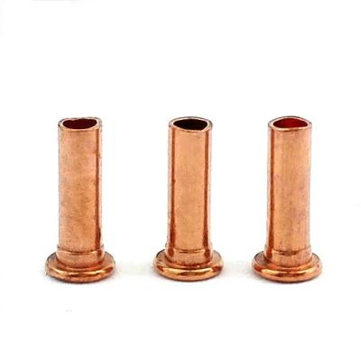 Cina 10mm 15 millimetri 8 millimetri 6 millimetri i ribattini bronzei rossi da 4 millimetri per i fermi di cuoio di acciaio inossidabile in vendita