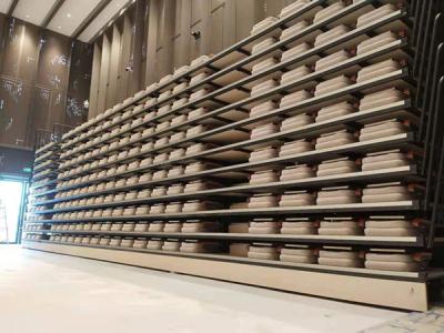 Cina Disposizione dei posti a sedere di legno dell'aula della sala del bracciolo/disposizione dei posti a sedere ritrattabile sistemi del pubblico in vendita