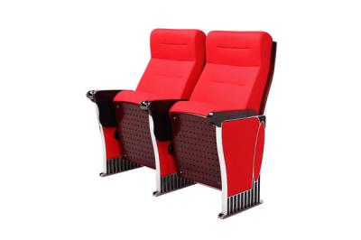 China Die-Casting Aluminum Alloy Foot Theatre Seating With ABS Table for sale