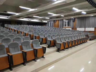 China Customized Multiple Color Soft Back Folding Auditorium Chairs for sale