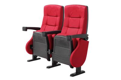 China Asiento del teatro de Seat de la pierna dos del hierro/asiento público resistente del teatro de la mancha en venta
