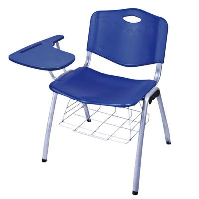 China Veelkleurige de Conferentiezaal van L400cm Stapelbare Stoelen/Student Writing Pad Chair Te koop